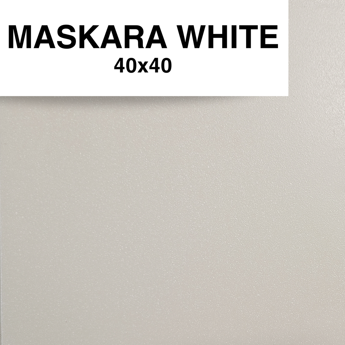 MASKARA WHITE 40x40 MSC – MURA online Home Depot
