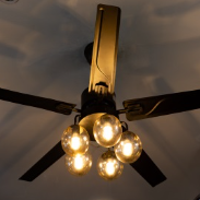 RETRO FAN LIGHT #FZY6059-20W BLACK D1320mm BESTLIGHT (P.O) – MURA ...