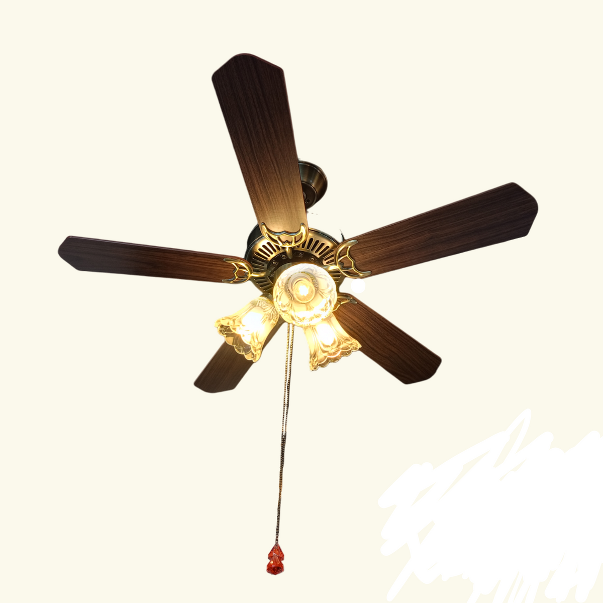 Retro Fan Light LED FZY9303-27W Bronze D1070mm BESTLIGHT – MURA online ...