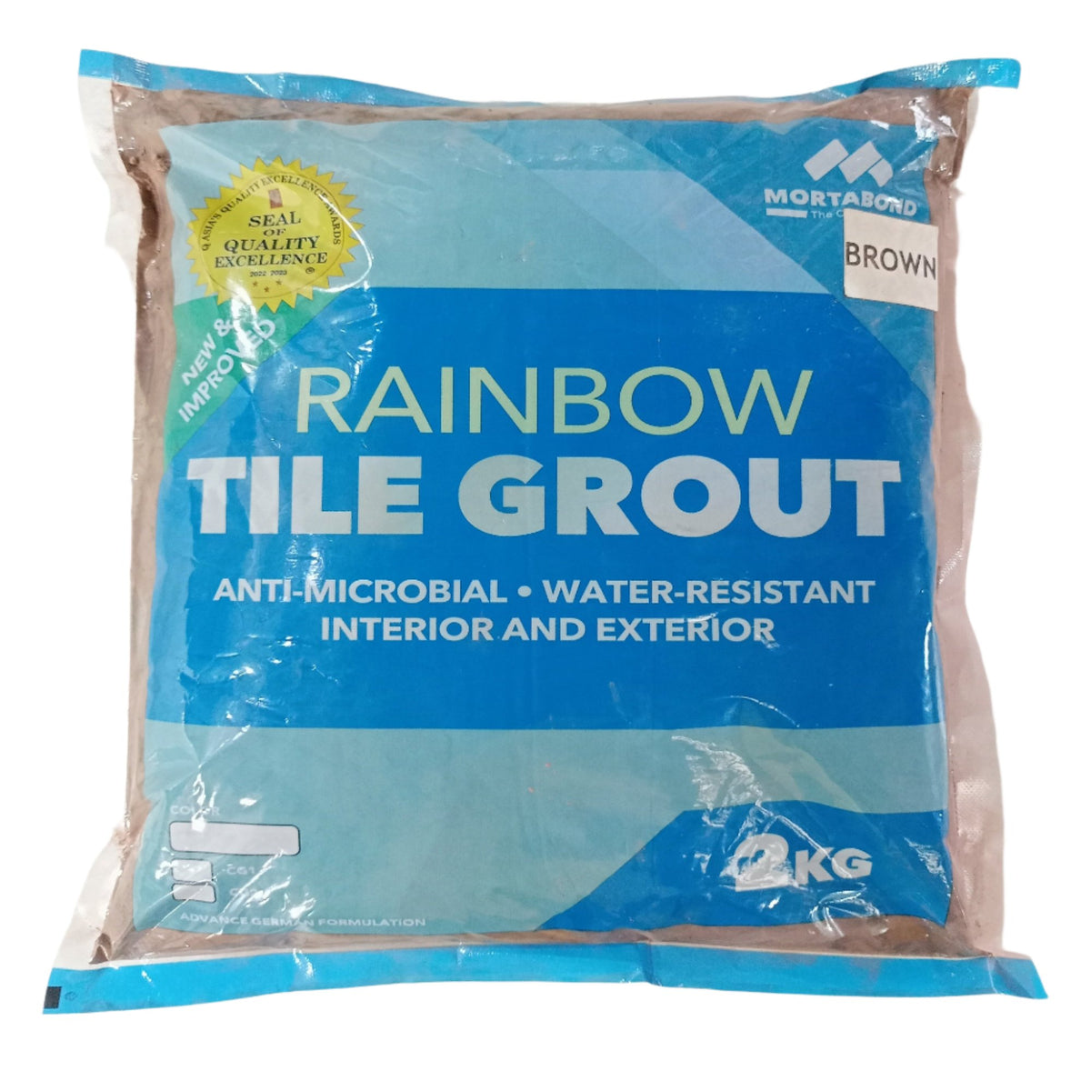 MORTABOND RAINBOW TILE GROUT - BROWN 2 KG – MURA Home Depot Product Catalog